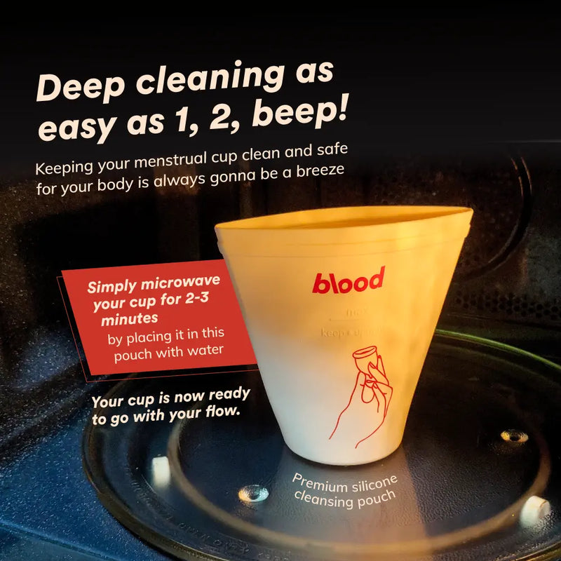 Blood Menstrual Cup Kit (Free Returns)